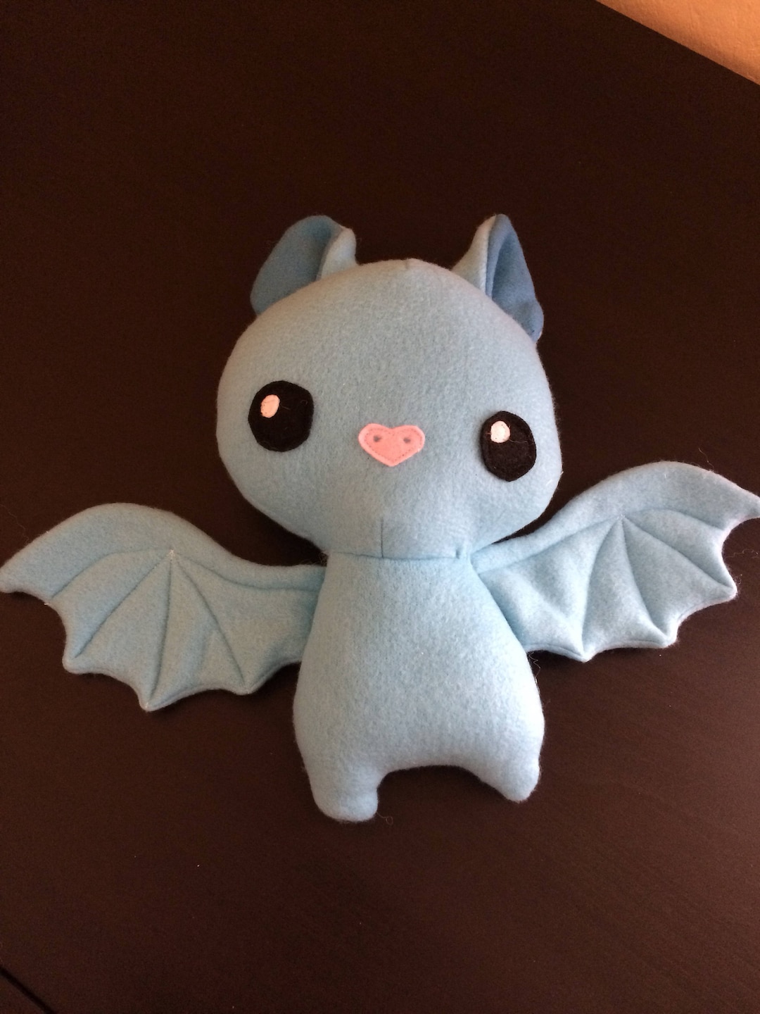 Stuffed Bat Plushie,light Blue Stuffed Bat,bat Gift - Etsy
