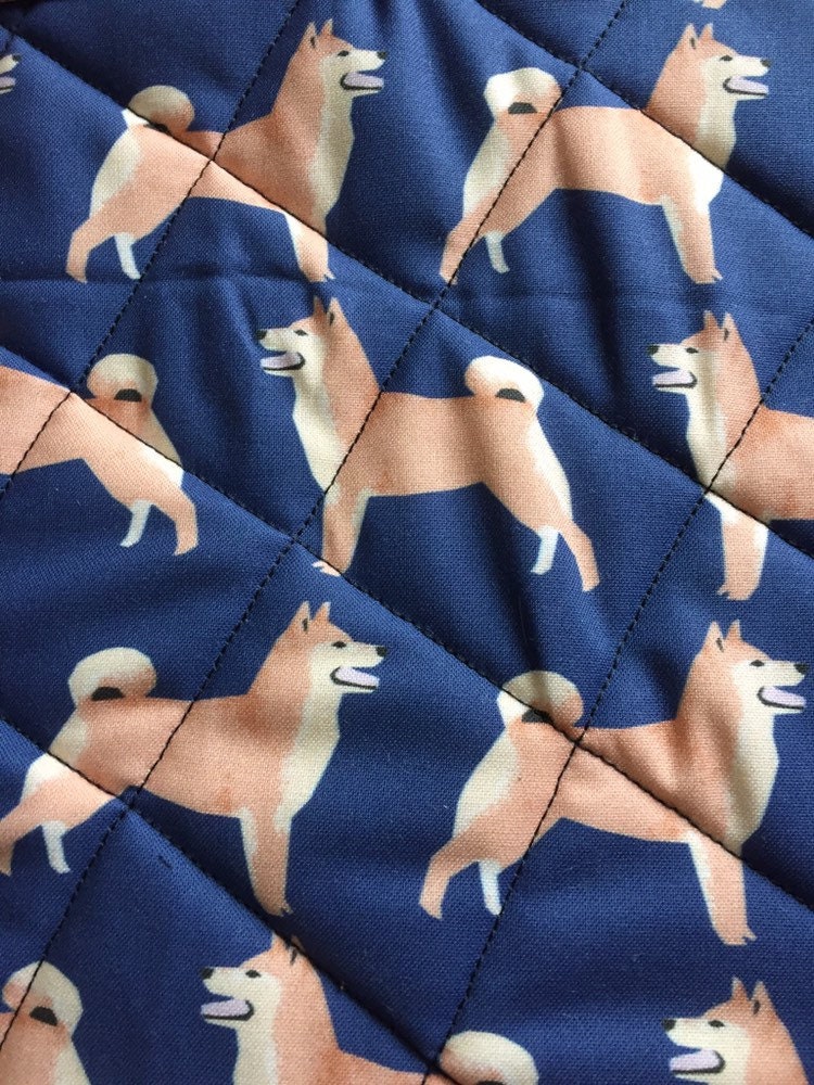 Blue Shiba Inu Quilted/insulated Pot Holder and Oven Mitt | Etsy