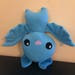 Stuffed Bat Plushie,light Blue Stuffed Bat,bat Gift - Etsy