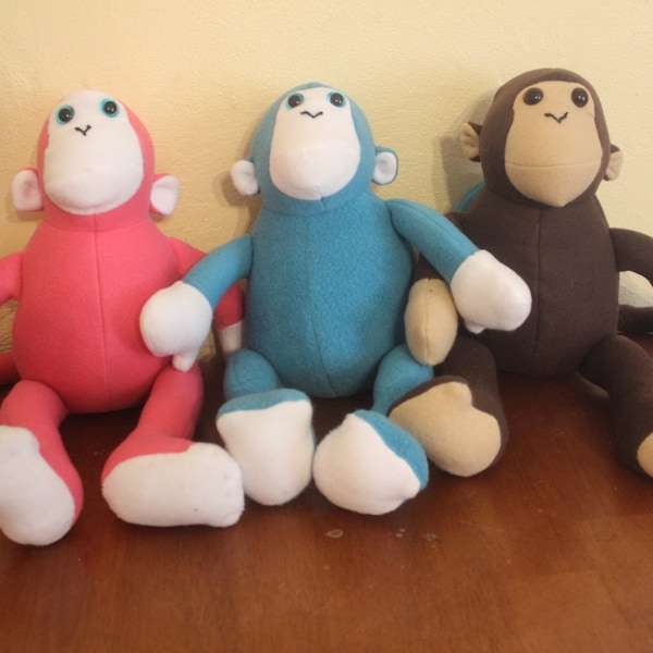 Stuffed Monkeys - Etsy