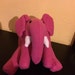 Pink Stuffed Elephant Plushie/nursery Decor - Etsy