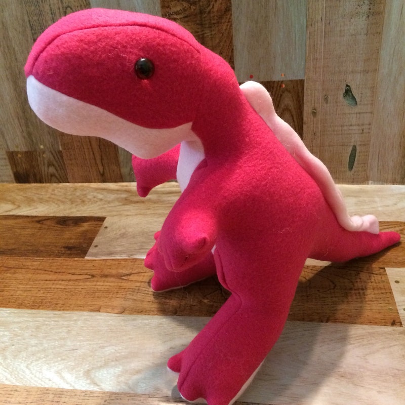Pink Dinosaur Toys - Etsy