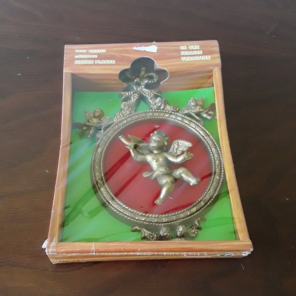 Angel Cherub Wall Plaque - Etsy