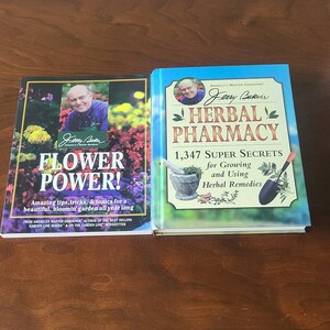 Jerry Baker Master Gardener Book Set, Flower Power and Herbal Pharmacy ...