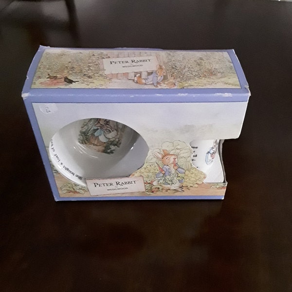 Peter Rabbit Plate and Bowl - Etsy