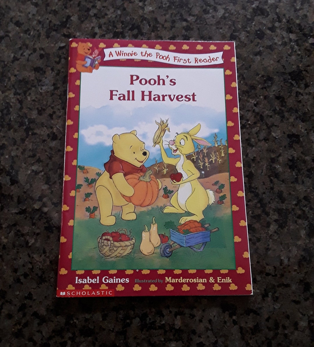 Winnie the Pooh First Readers Pooh's Fall Harvest - Etsy
