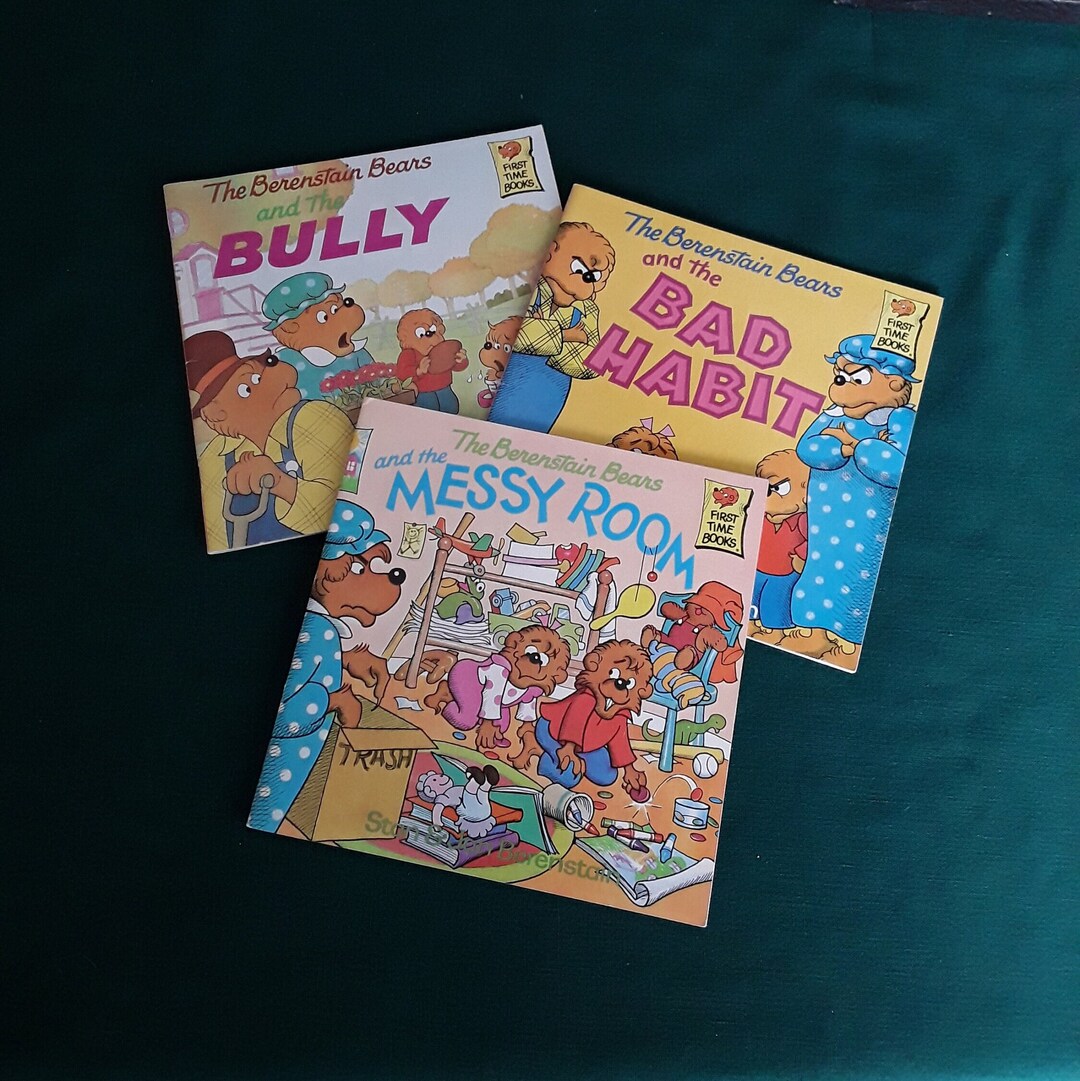 Berenstain Bears Children's Book Lot of 3, Beginning Reader Picture ...