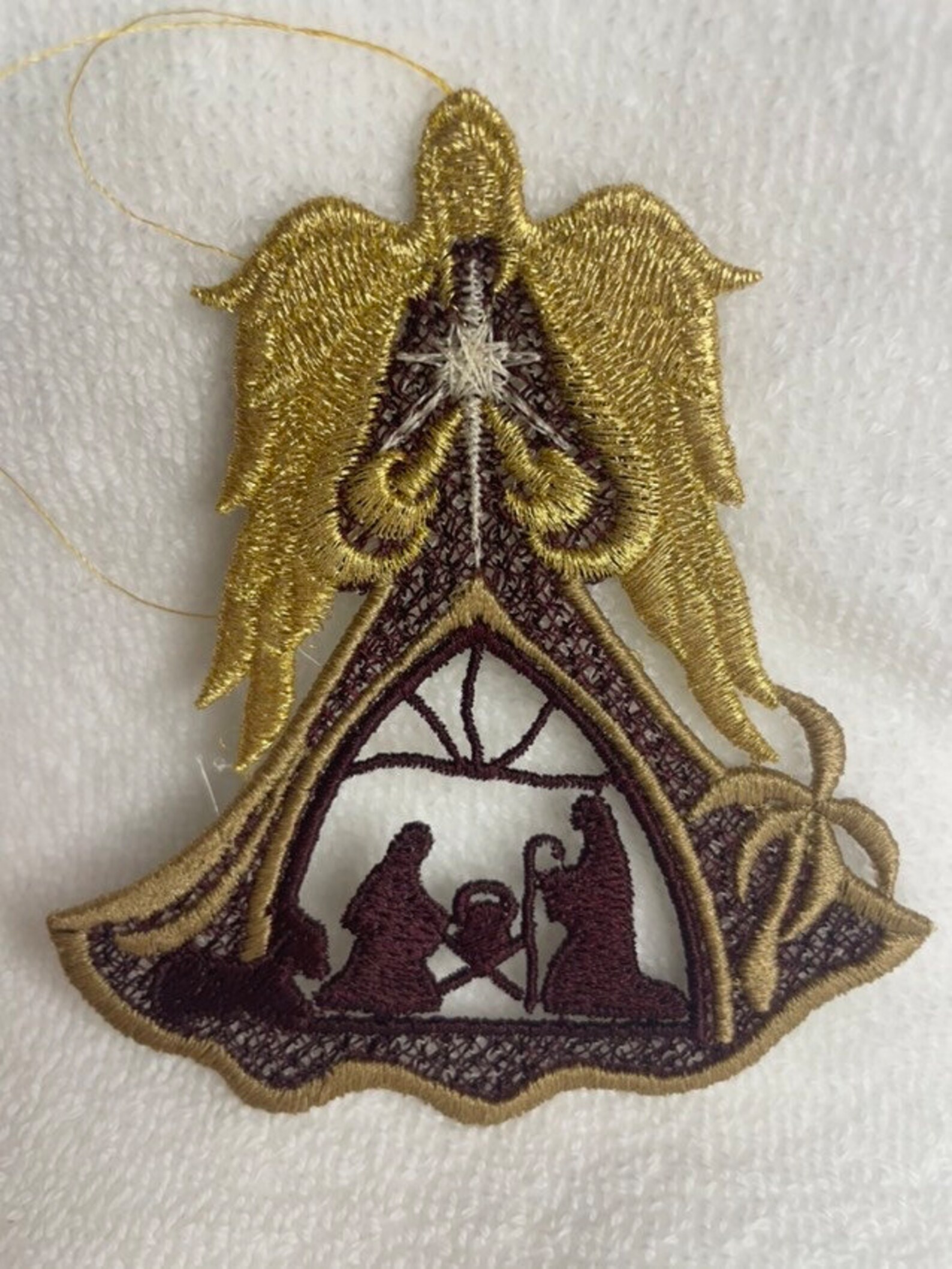 Angel of Bethlehem Christmas Ornament - Etsy