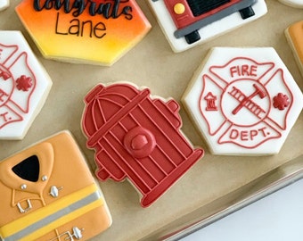 Fire Hydrant Cookie - Etsy