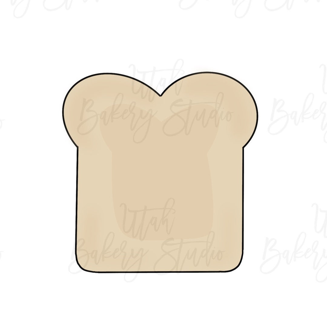 Toast Cookie Cutter - Etsy