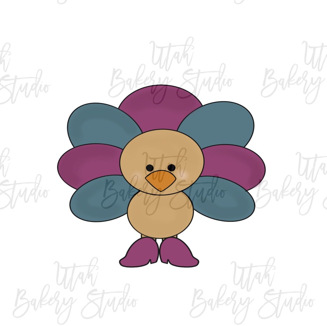 Diva Turkey Cookie Cutter - Etsy
