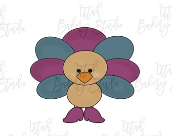 Nerd Turkey Face Nerd Chicken Face Nerd Pumpkin Cookie Cutter - Etsy