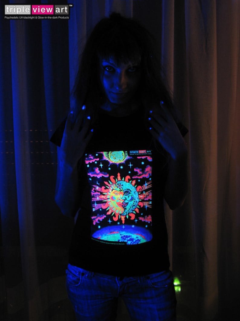 Magic Sunmoon UV Black Light Fluorescent & Glow in the Dark ...