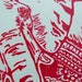 Elephant Print (lino Cut) - Etsy