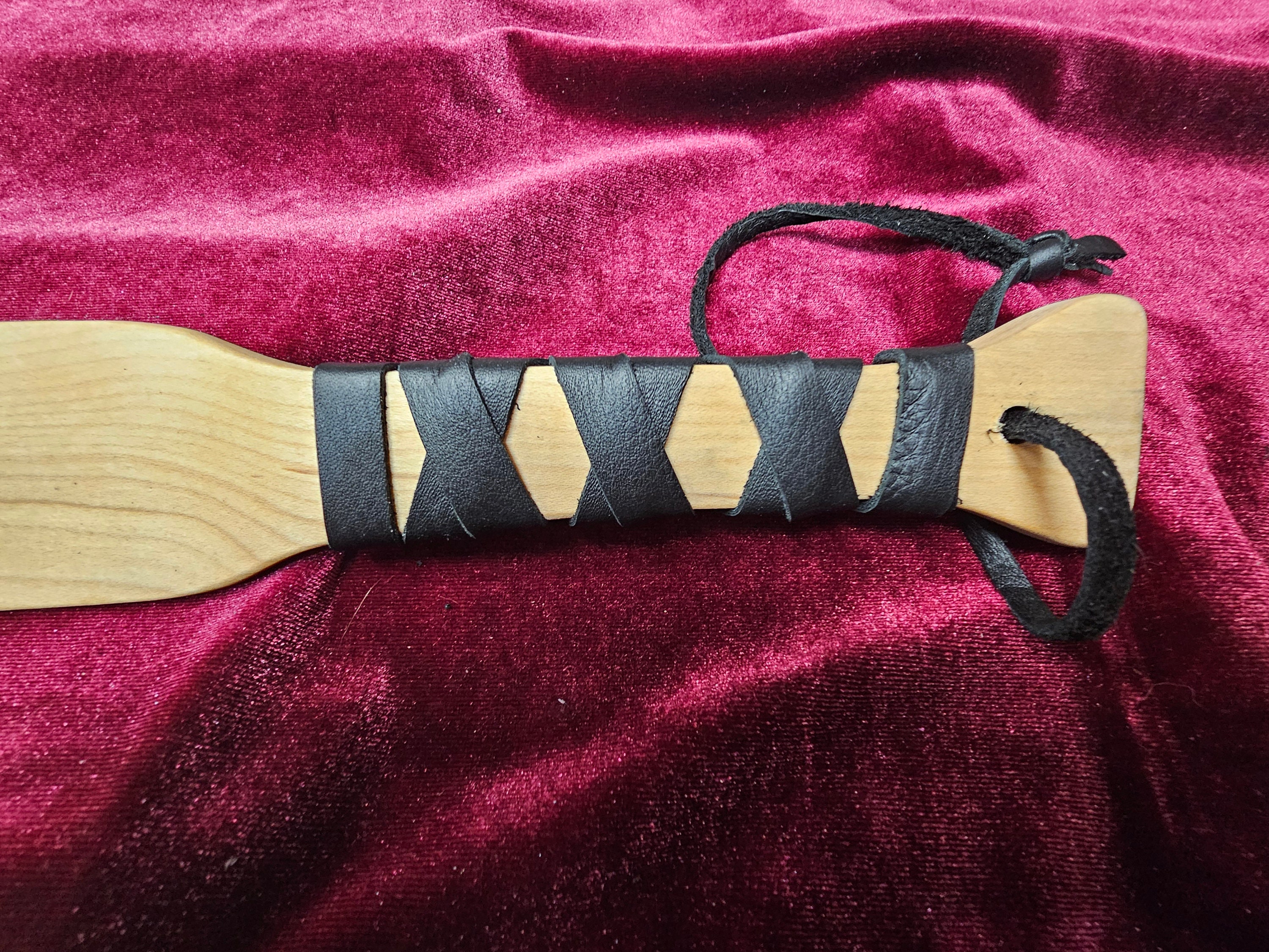 Customizable Raised Letters/symbols, Maple Hardwood ruler Style Paddle ...