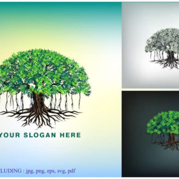 Banyan Tree Wall Art - Etsy