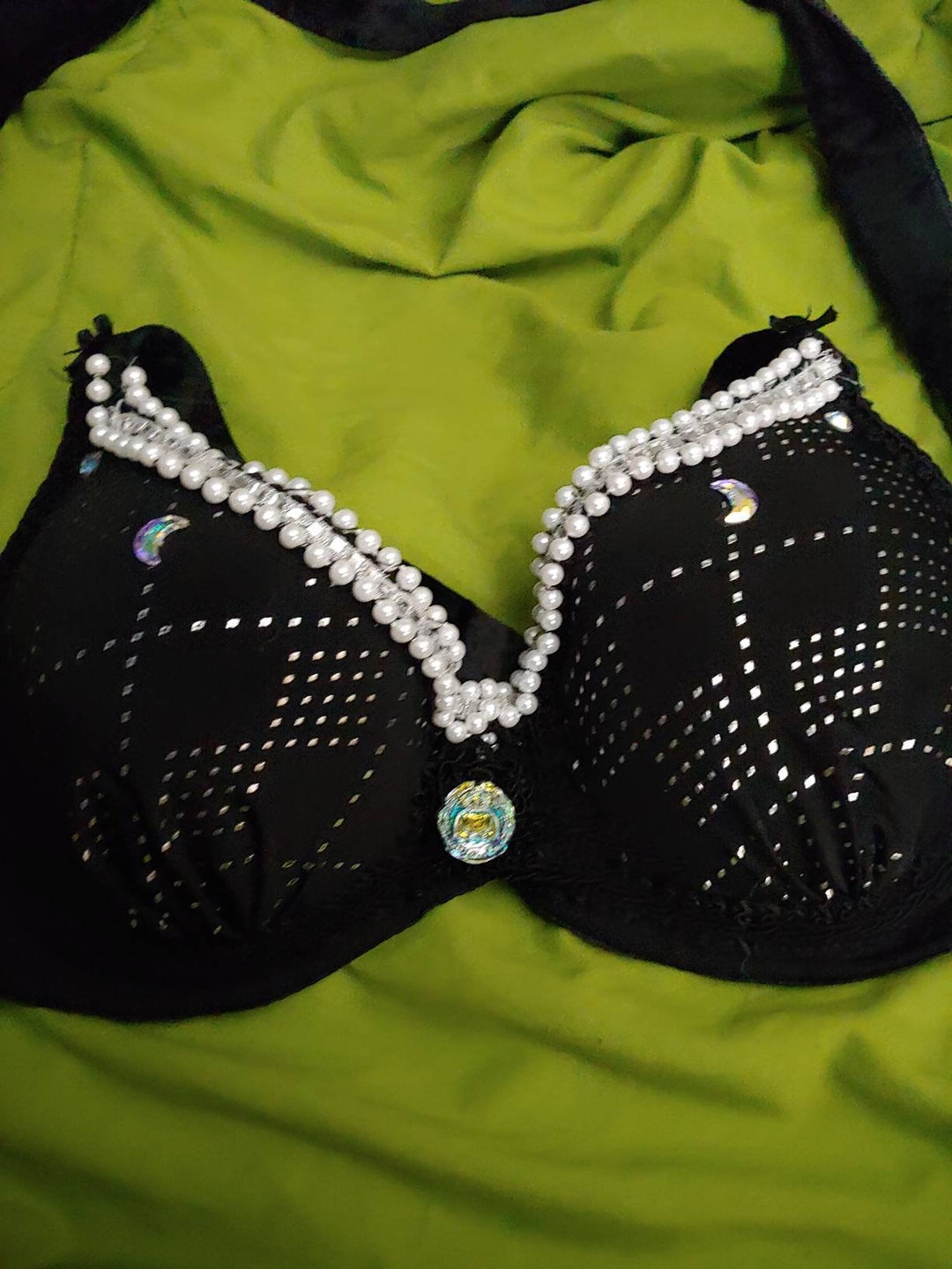 Assuit Bra With Aurora Borealis Buddha and Moons - Etsy