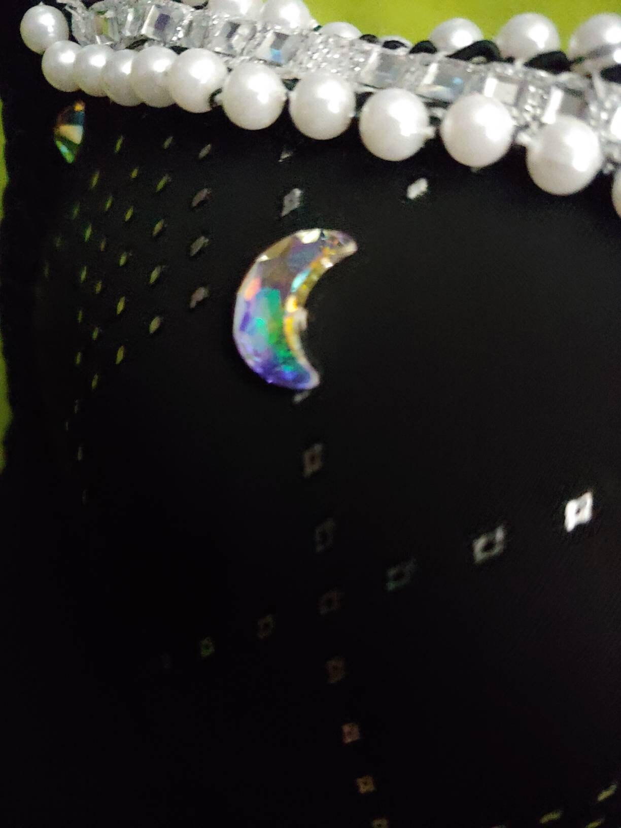 Assuit Bra With Aurora Borealis Buddha and Moons - Etsy