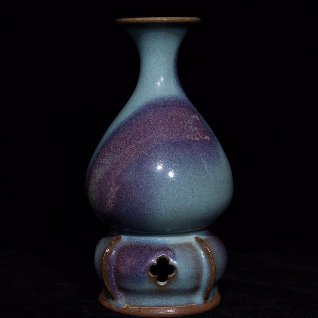 E8191 Chinese Jun Kiln Variable Glaze Porcelain Vase - Etsy