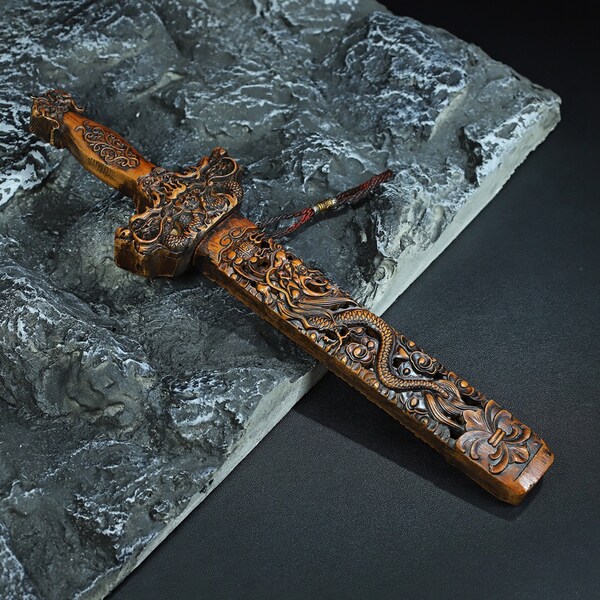 Peach Wood Sword - Etsy