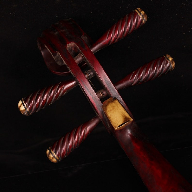 A3546 Exquisite Rosewood Inlay Shell & Gem Lute Anniversary - Etsy