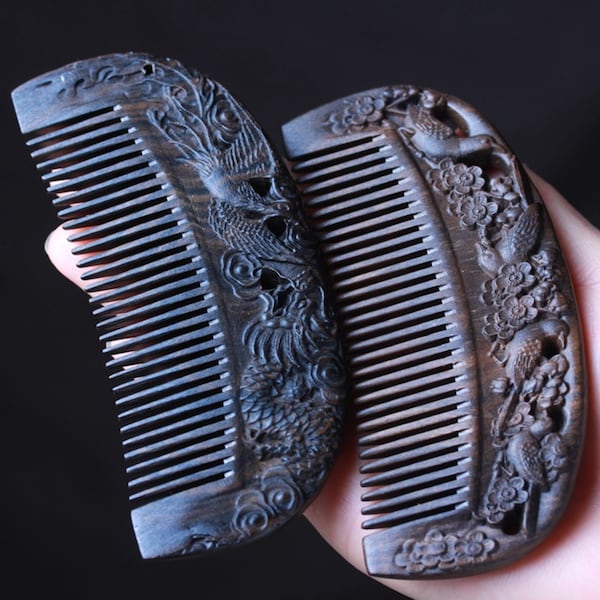 Dragon Phoenix Comb - Etsy