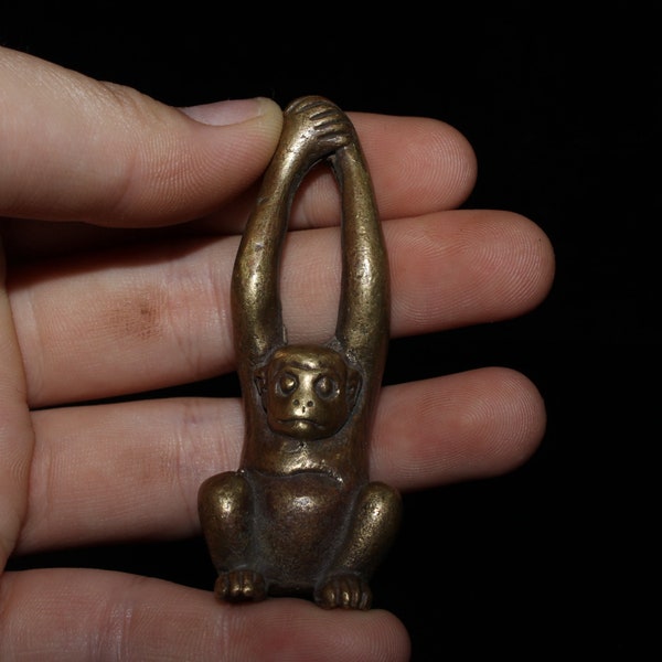 Chinese Monkey Statue - Etsy