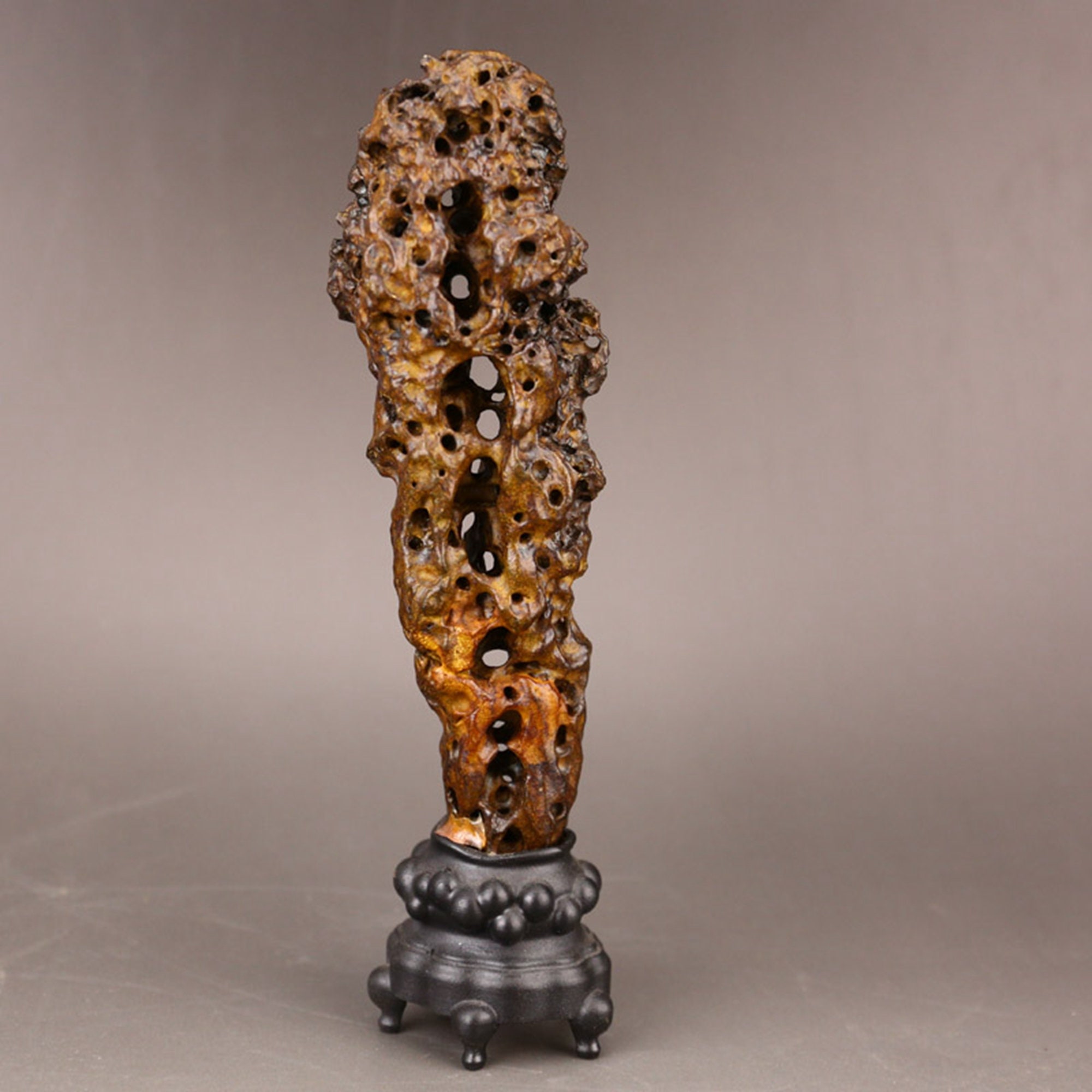 N9427 Superb Shape Natural Lingbi Stone Original Stone Statue Sculpture ...