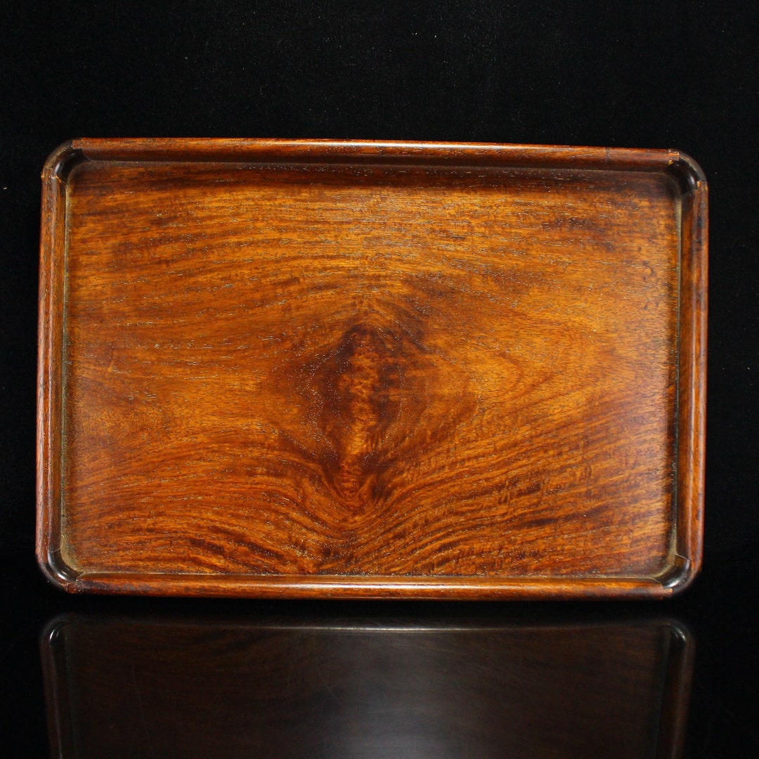 A6807 Chinese Natural Huali Wood Tea Tray - Etsy