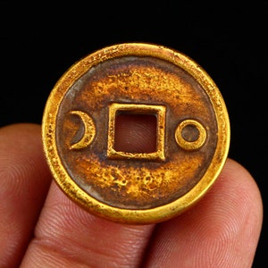 A6648 Chinese Liao Dynasty Gold Coin Xian Yong Tong Bao - Etsy