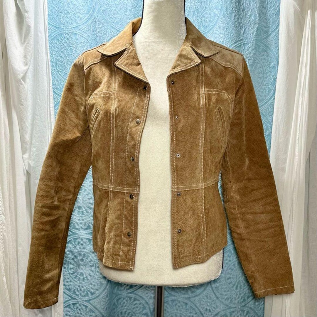 Vintage Suede Jacket by Wilsons Leather - Etsy