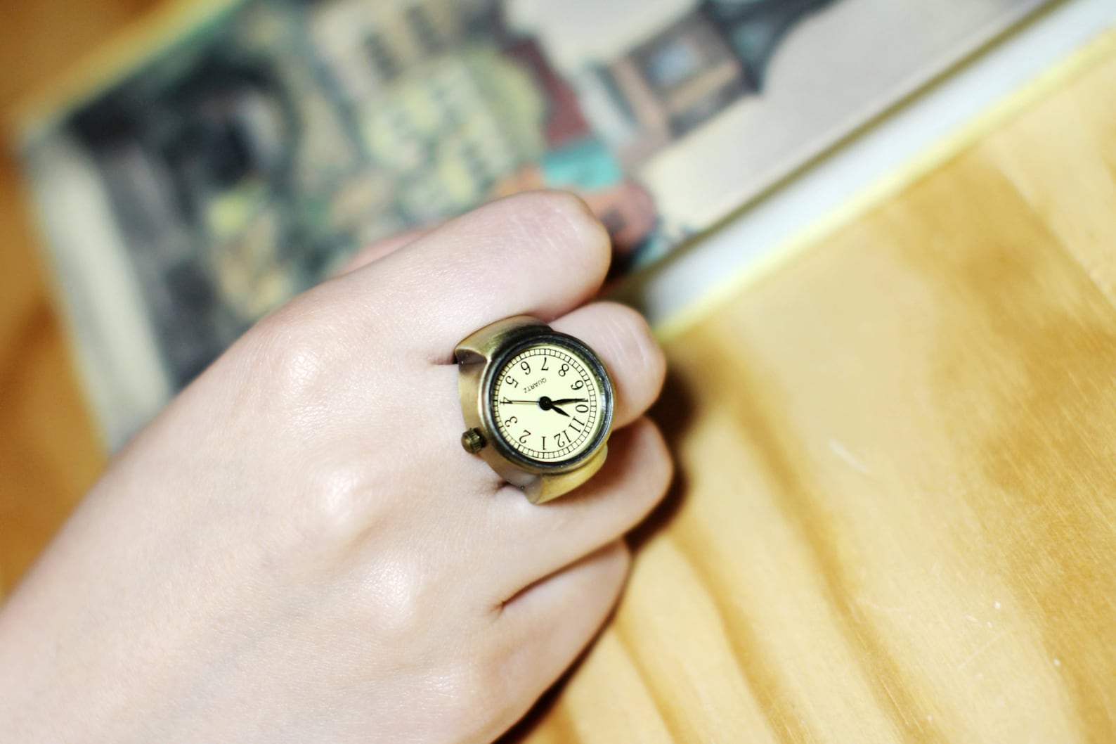 Arabic Number Ring Watch Finger Ring Watch Vintage - Etsy