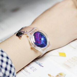 Starry Sky,space Watch,little Star,sky Full of Stars, Wrist Watch ...