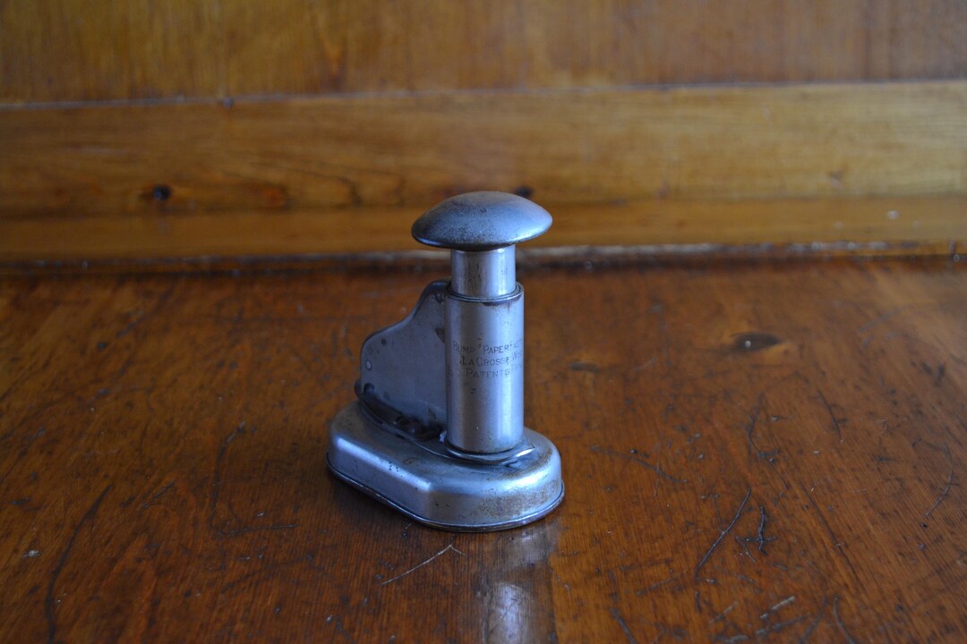 Unique Bump Staple Free Paper Fastener Made in Lacross WI USA Working ...