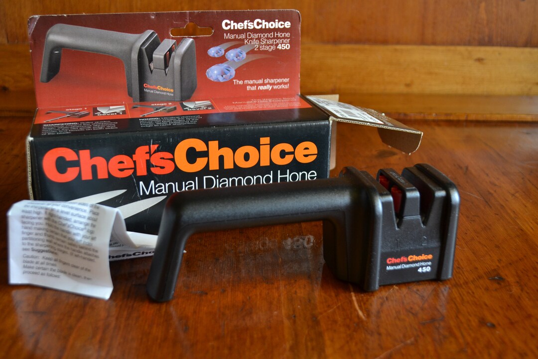 Chef's Choice Diamond Honed Manual Knife Sharpener Unused - Etsy