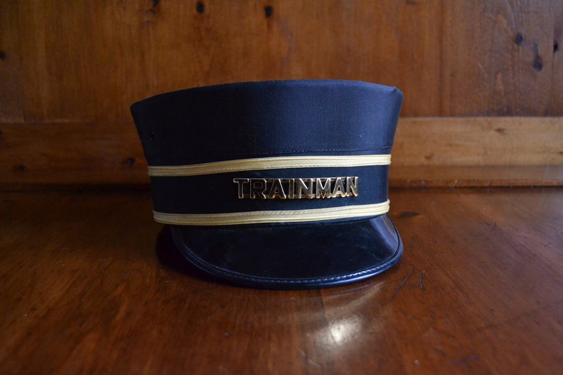 Authentic Train Conductor Hat Vintage Uniform by Carlson & | Etsy