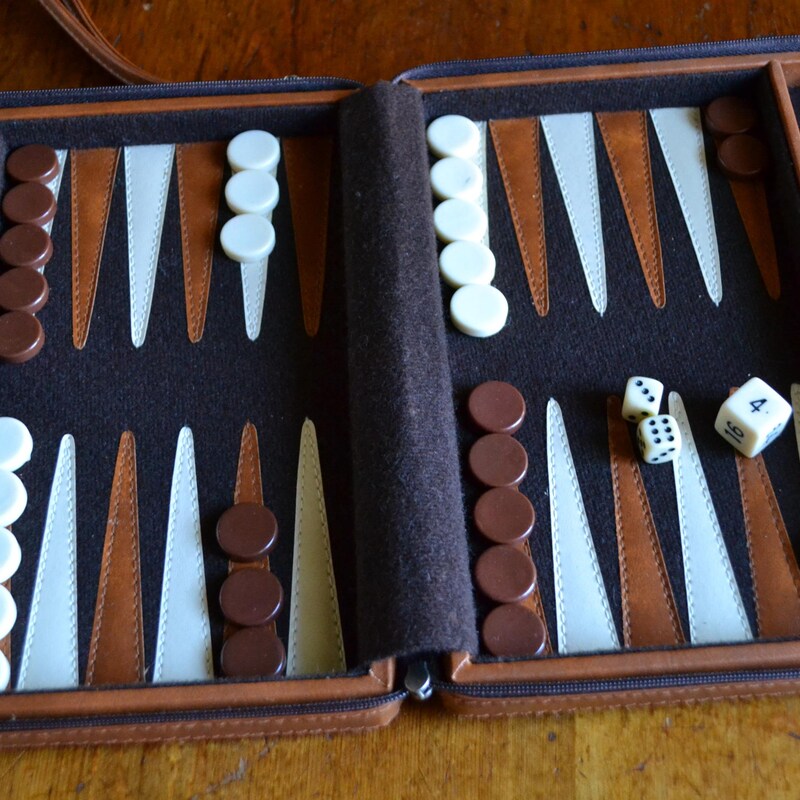 Vintage Backgammon - Etsy