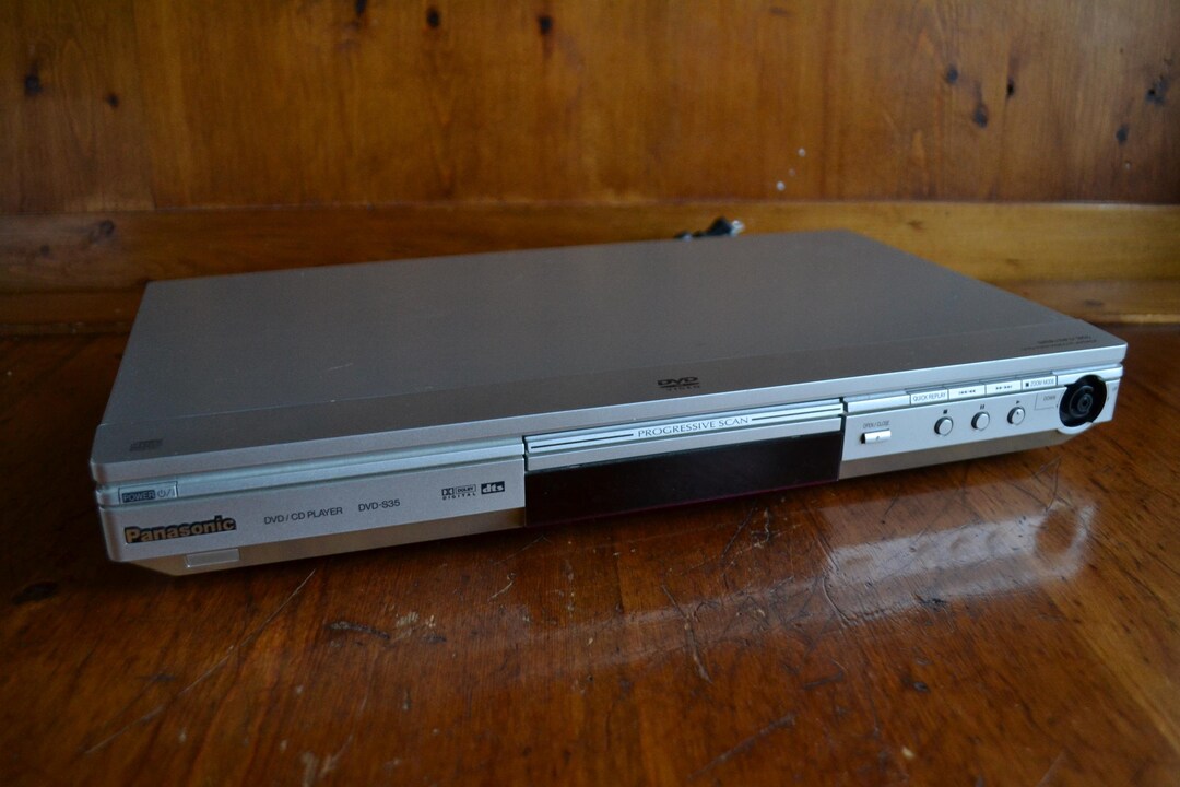 Vintage Panasonic DVD Player Model DVD-S35 Tested & Working No Remote ...