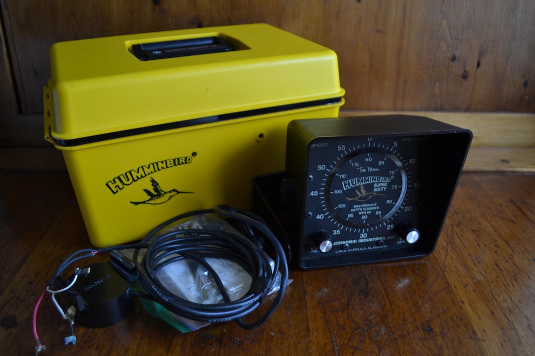 Hummingbird Super Sixty Fish Finder, Depth Finder, Ice Fishing With ...