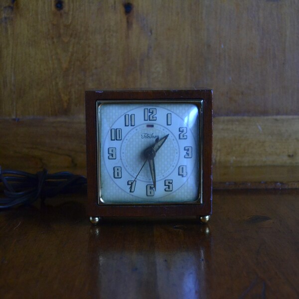 Vintage Telechron Wall Clock - Etsy