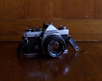Vintage Olympus Om-2n 35mm Film Compact SLR Camera Auto & Manual Control With Zuiko 50mm F1.8 - Etsy