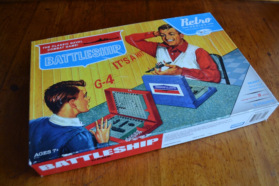 Retro Battleship Game in Like New Condition 1967 Reissue - Etsy