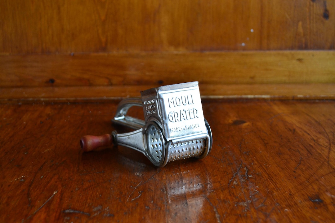 Vintage Mouli Hand Grater With Wooden Handle Made in France in Good ...