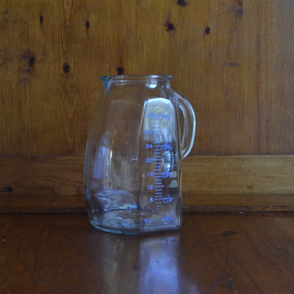 Glass Measuring Pitcher - Etsy