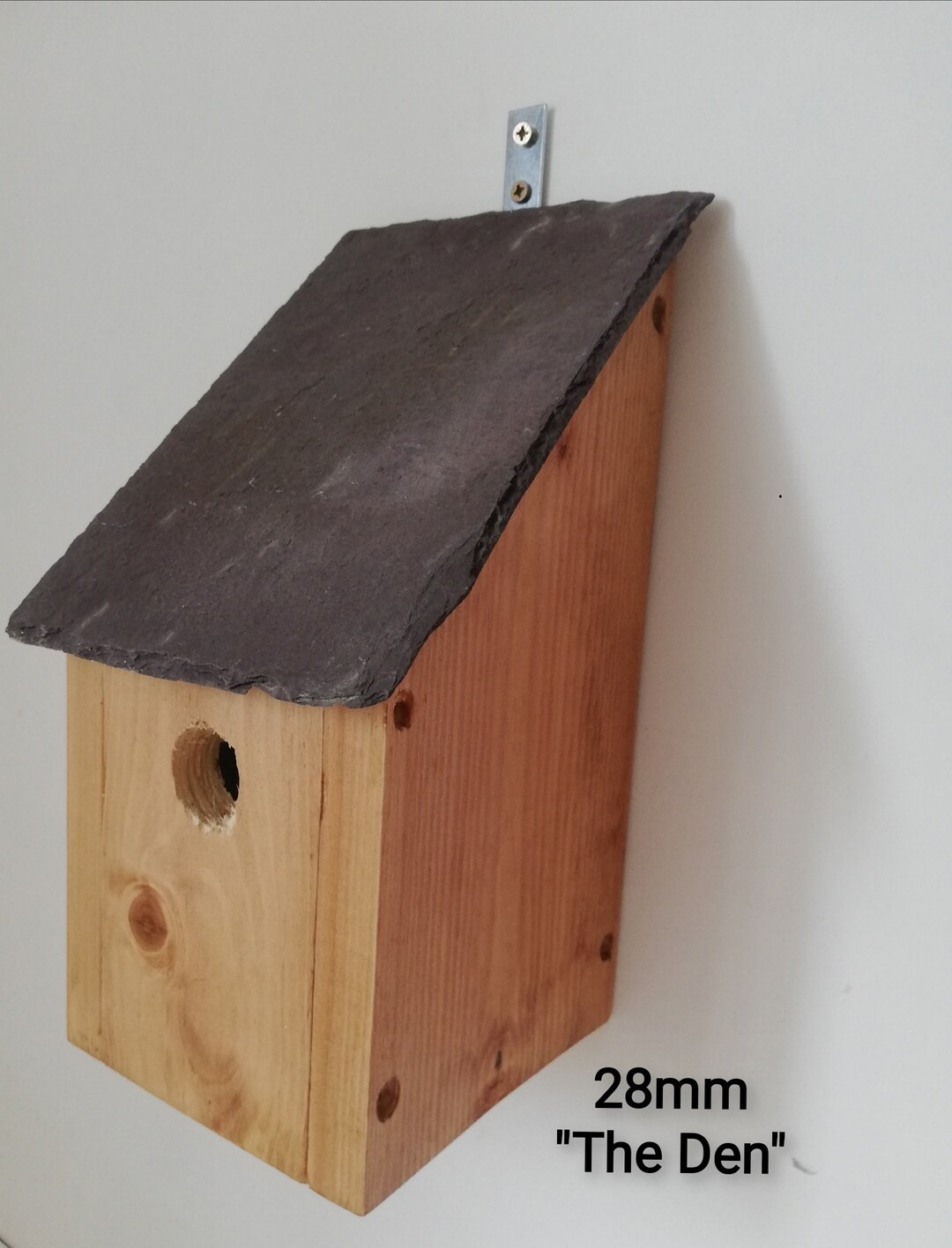 Birdbox, Nesting Box, Bird House, Wooden and Slate. Bird Box Reclaimed ...