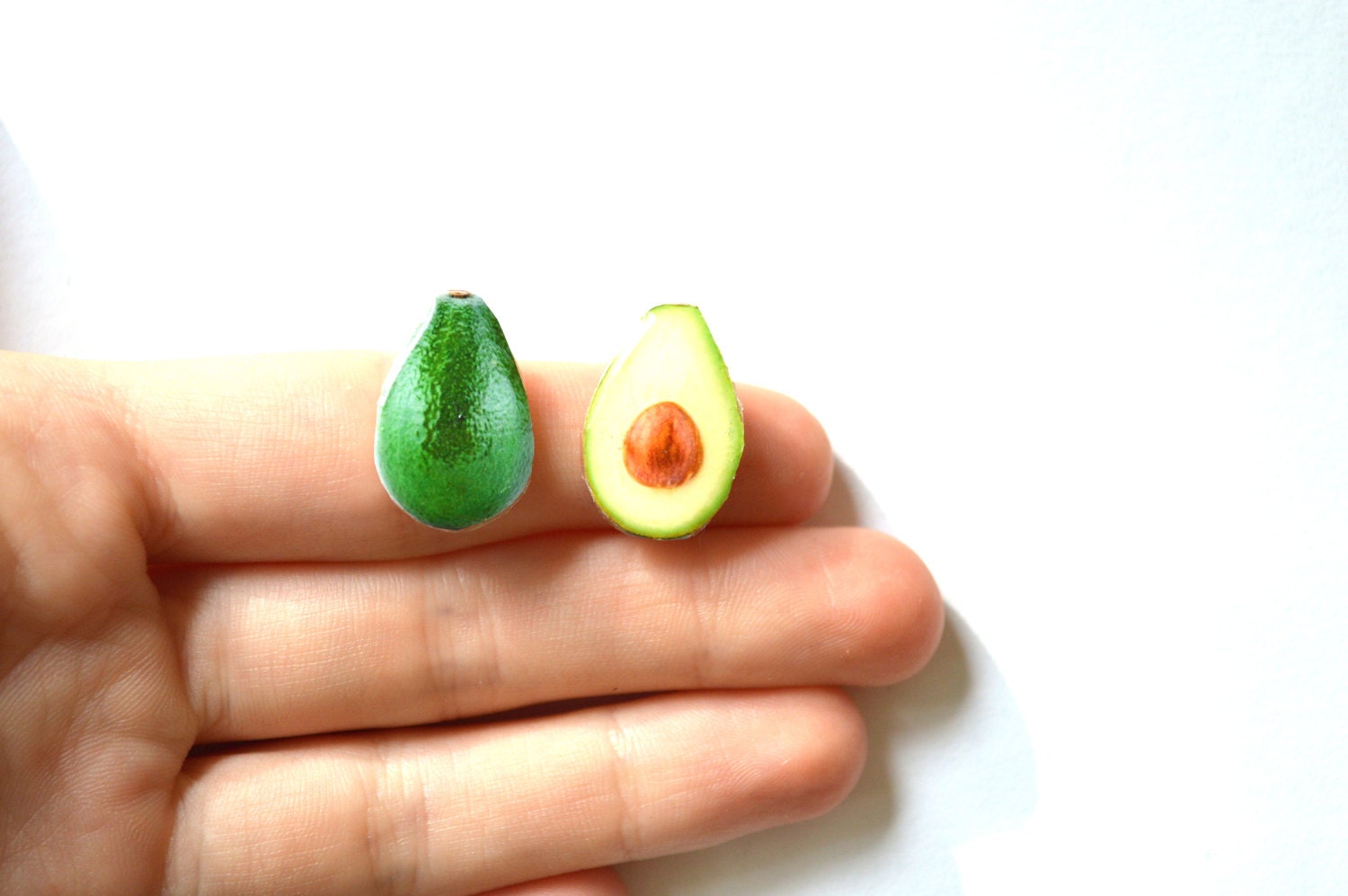 Avocado Jewelry wearable Food Avocado Gift Foodie Gift - Etsy