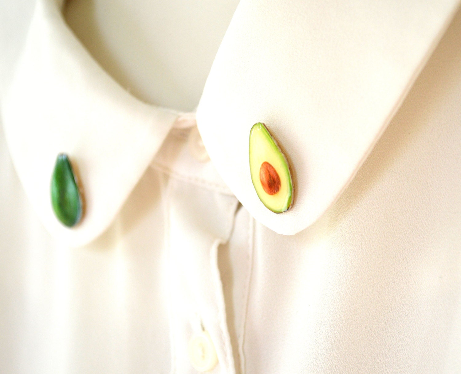 Avocado Jewelry wearable Food Avocado Gift Foodie Gift - Etsy