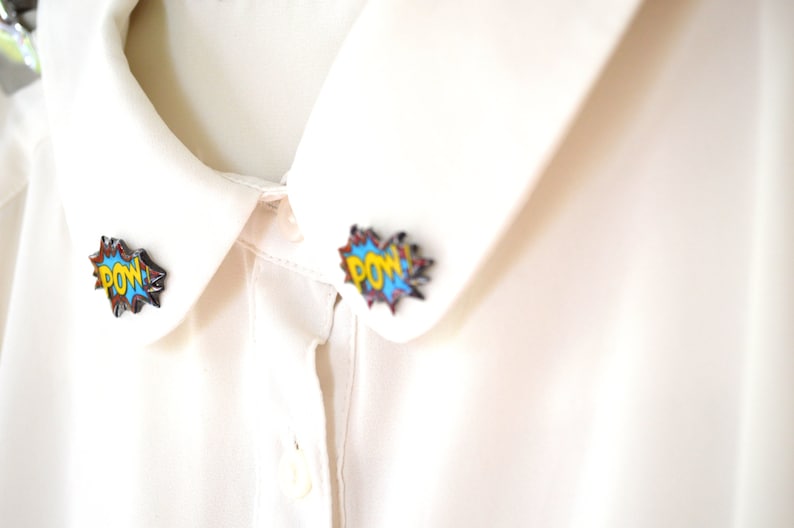 Geeky Jewelry , Geeky Brooch , Comic Pin , Comic Jewelry , Quirky ...