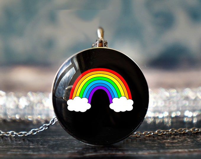 LGBT Jewelry, Gay Pride, Gay Pride Necklace, Rainbow Jewelry, Pride ...