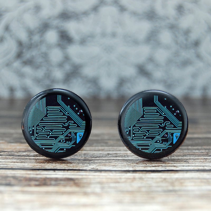 Geek Cufflinks - Etsy